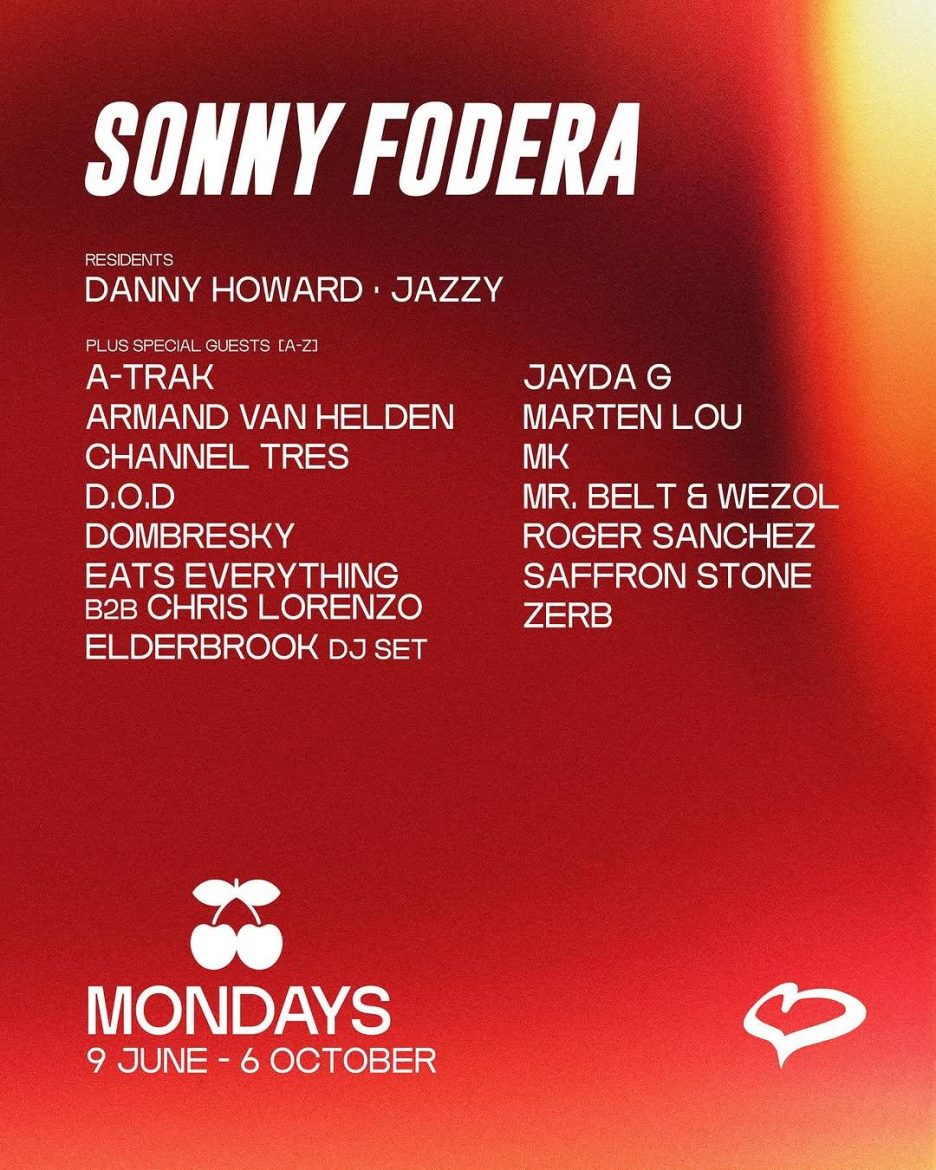 Sonny Fodera at Pacha Ibiza 2025 – Full Line Up